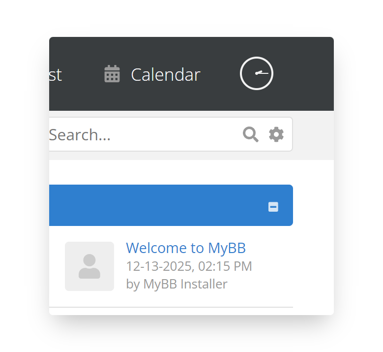 Creating UI Plugins on MyBB 1.9.x